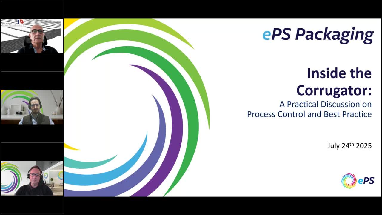 Inside the Corrugator #1 | Best Practice Process Control – An Overview